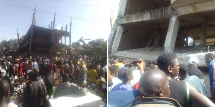 Several Feared Dead After Storey Building Collapses In Bungoma ... Several Feared Dead After Storey Building Collapses In Bungoma ...
